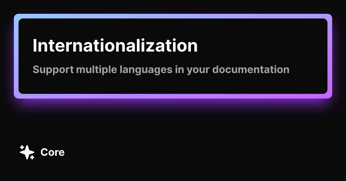 Internationalization Fumadocs 